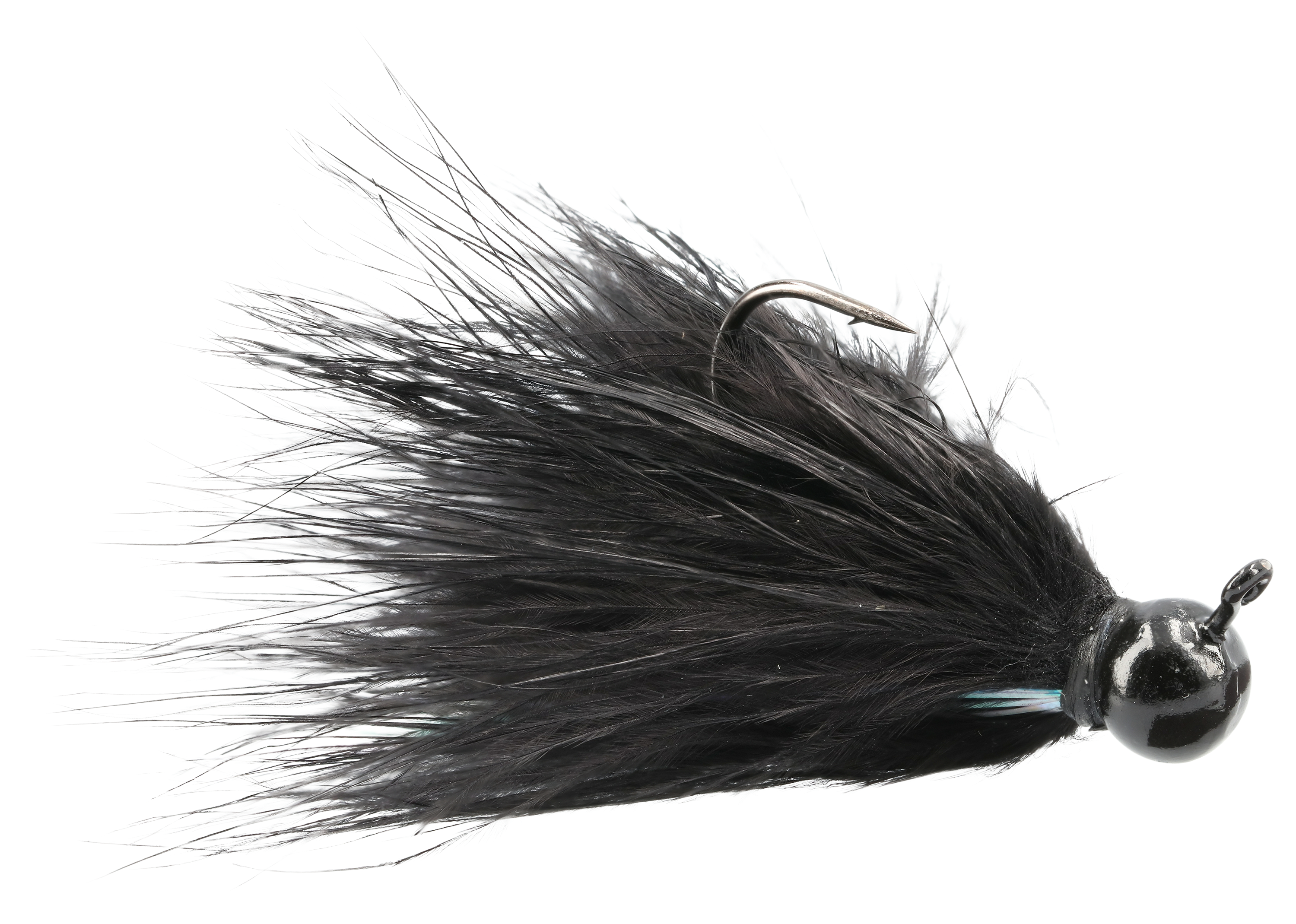 VMC Dominator Marabou Jig - 1/4 oz. - Black | Bass Pro Shops